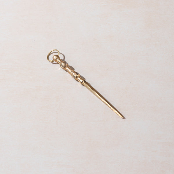 Brass Nada Stick – Traditional tool to insert strings - Darbar Craft