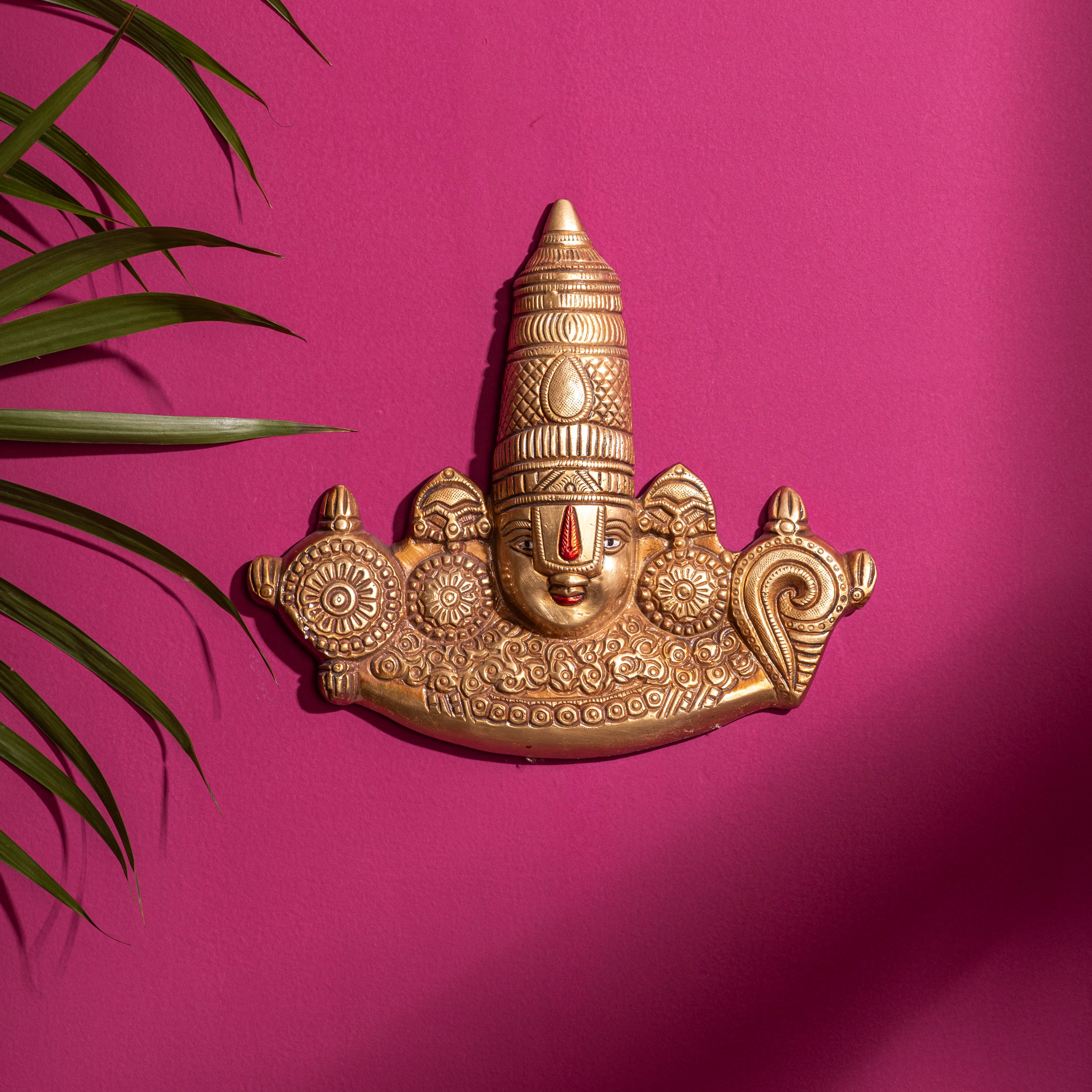 Tirupati Balaji Brass Idols & Statues – Darbar Craft
