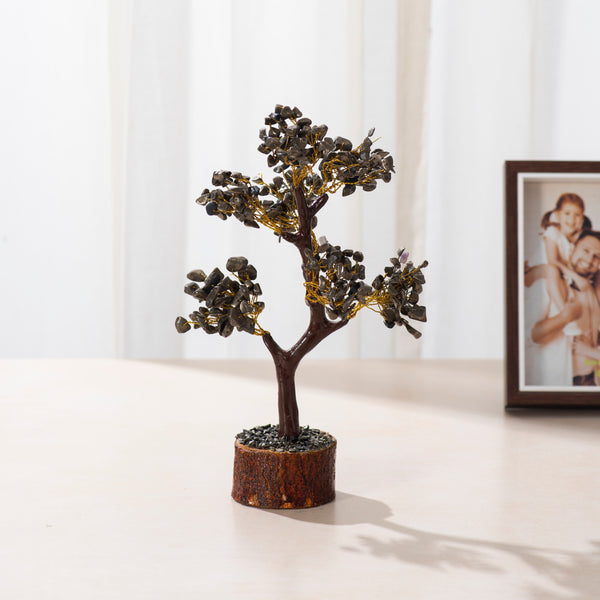 Hematite Healing Stone Tree for Strength & Stability - Darbar Craft