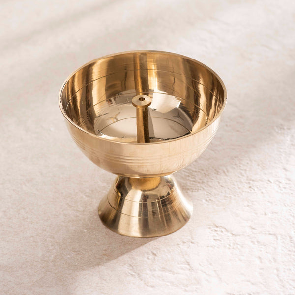 Brass Pyali Diya - 5 Inch - Darbar Craft