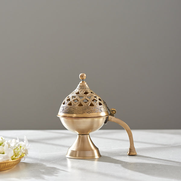 Brass Lohban/Dhuna - 6 Inch - Darbar Craft