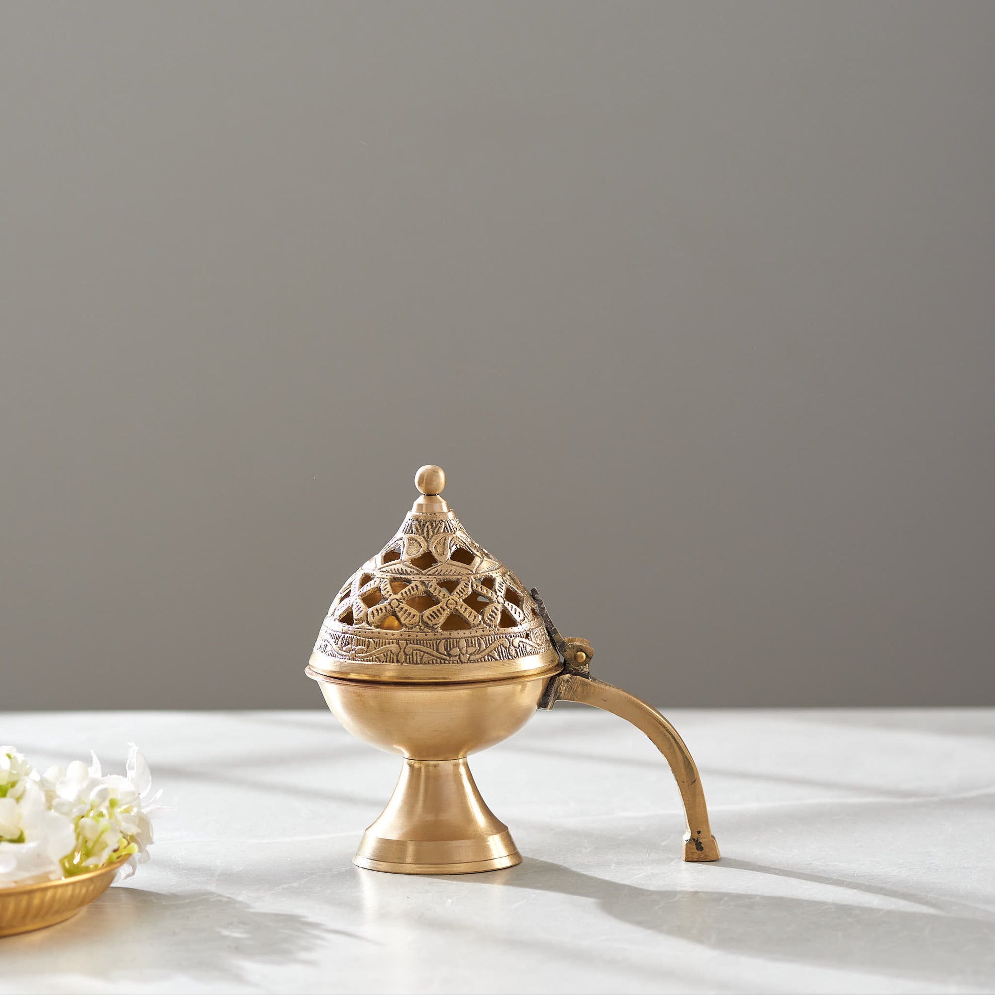 Brass Lohban/Dhuna - 5 Inch - Darbar Craft