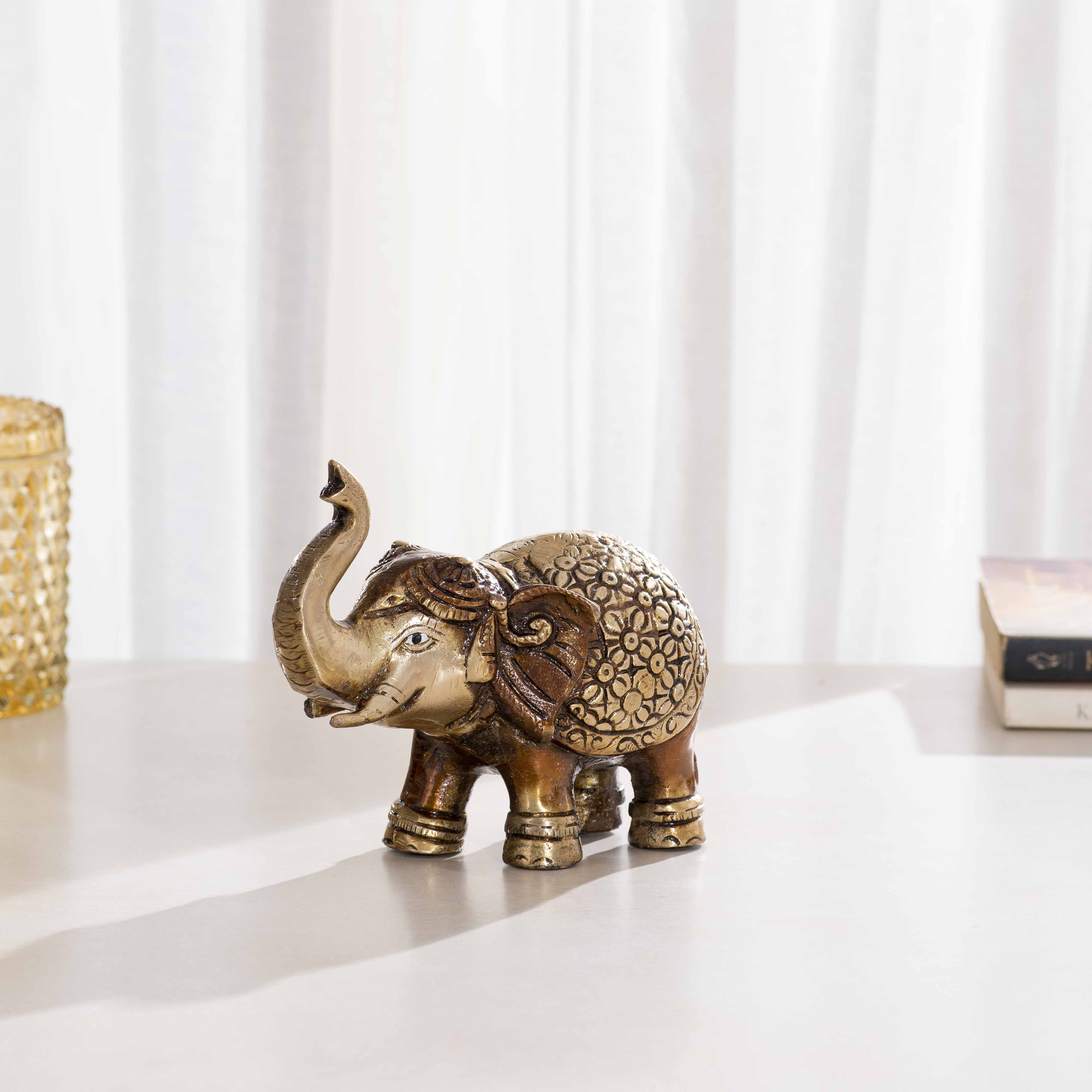Buy Brass Animal/Bird Figurine for Home Decoration and Gifting - Darbar ...